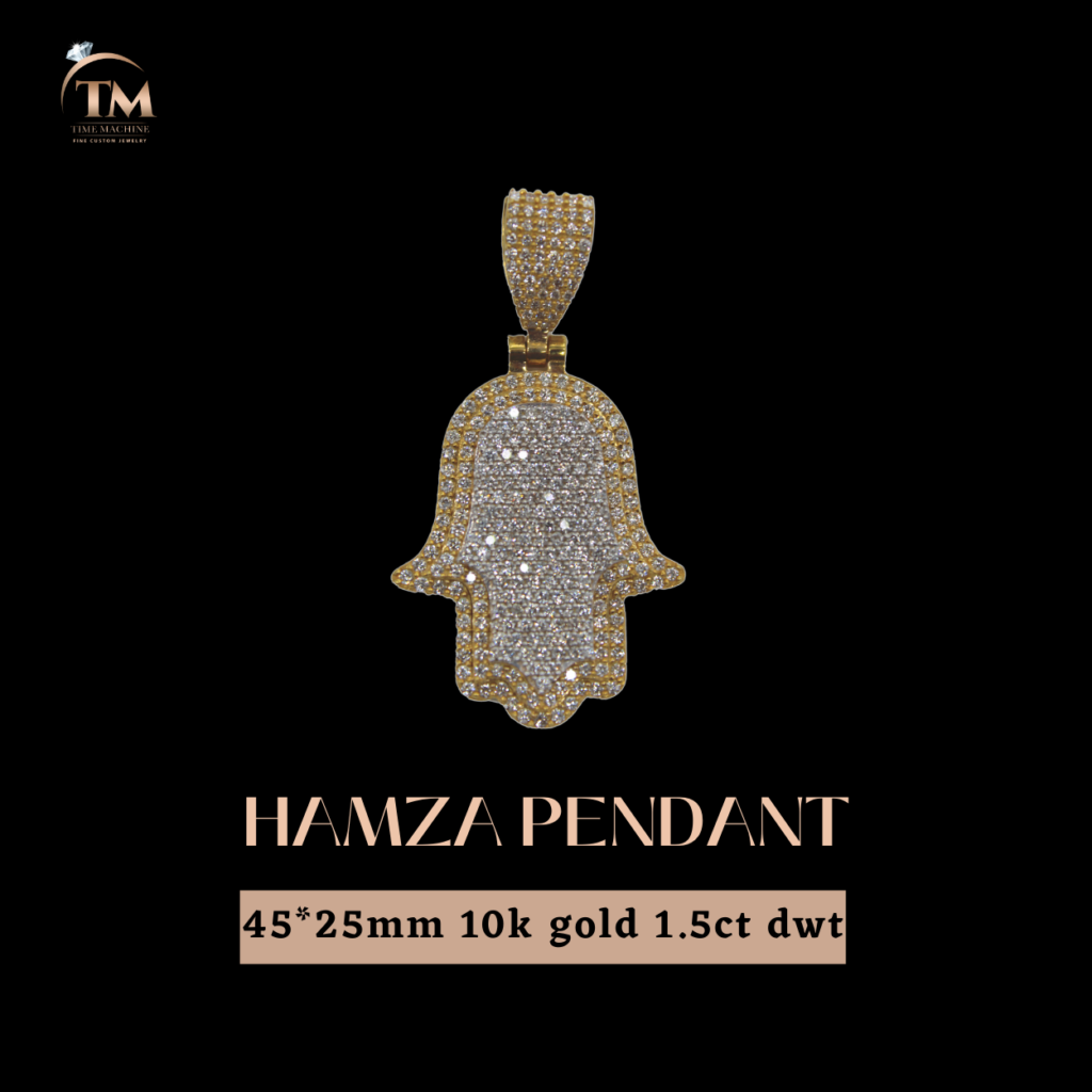 Hamza Pendant – Time Machine Kiosk